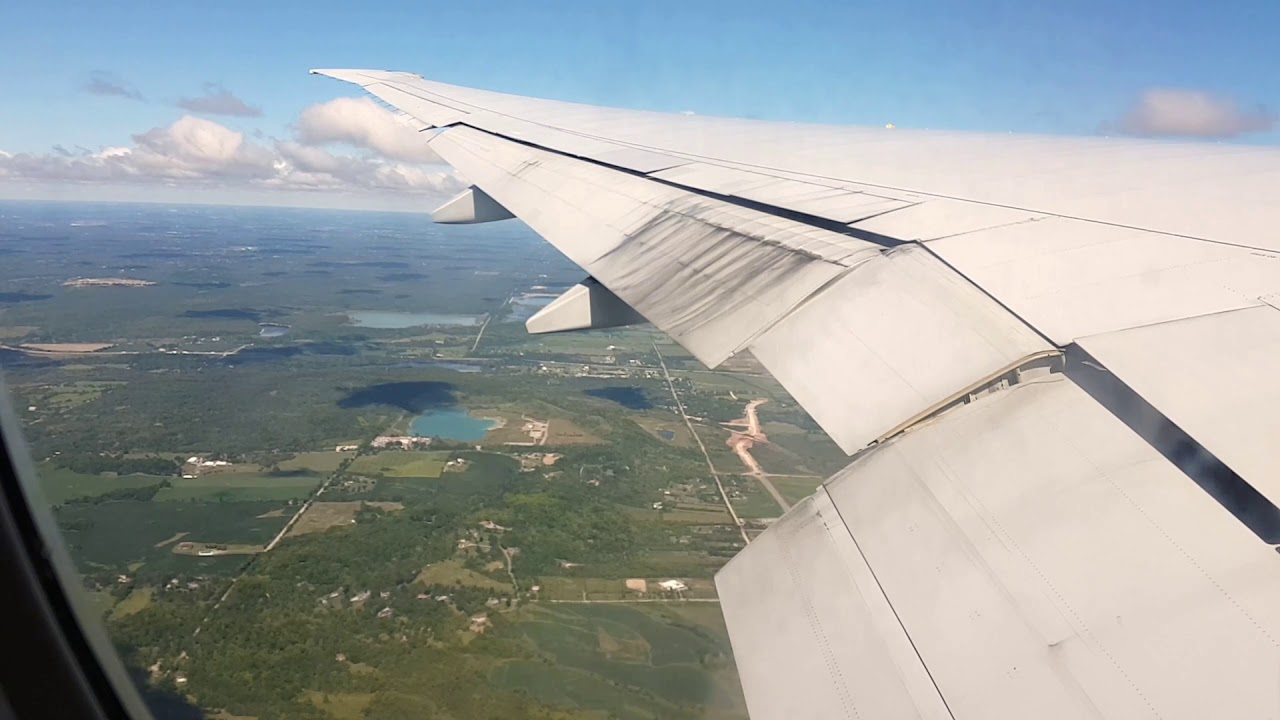 Beautiful Scenic Landing at Toronto Pearson Airport - AIR CANADA - YouTube