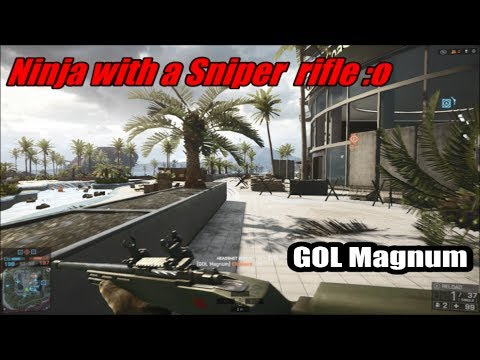 BF4 - GOL Magnum / DLC Sniper Rifle - Hainan Resort (Xbox One) - YouTube