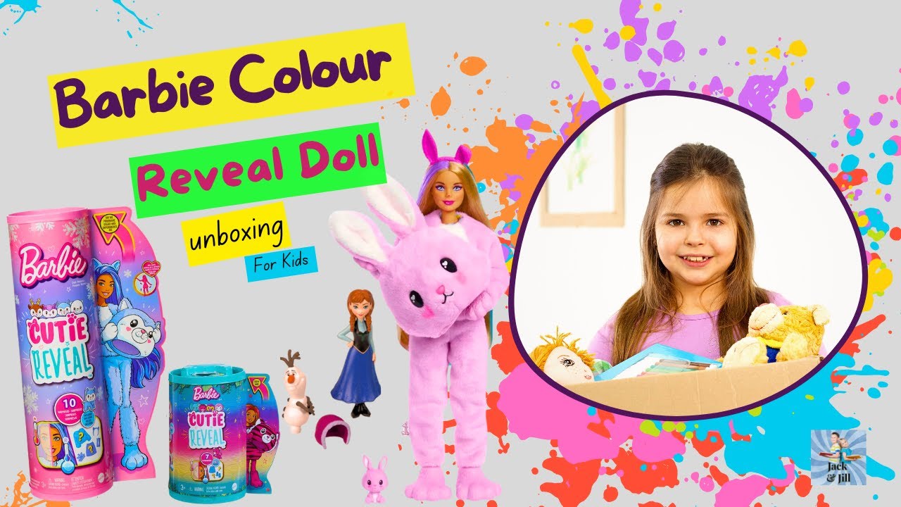 Colour Reveal Doll for Kids 📦🌈 | Unboxing toys for Girls #toysforkids # ...