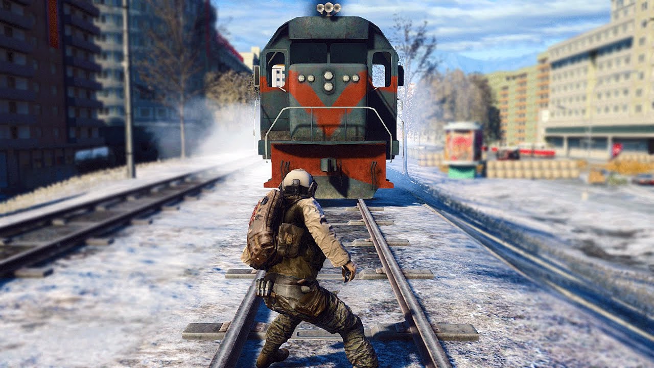 Battlefield 4 Funny Moments - Catching the Train, Hover Sniper, Best ...