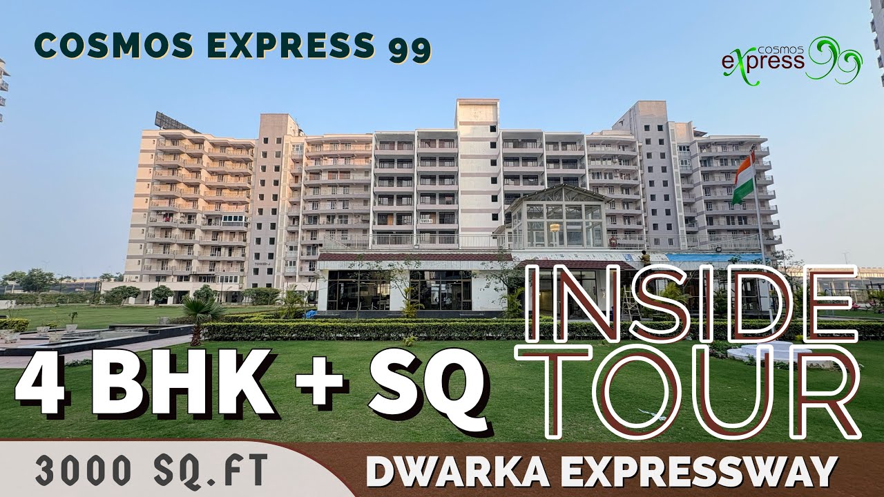 Inside Tour [ 3000 Sq.Ft ] Cosmos Express 99 Sector 99, Gurgaon Dwarka ...