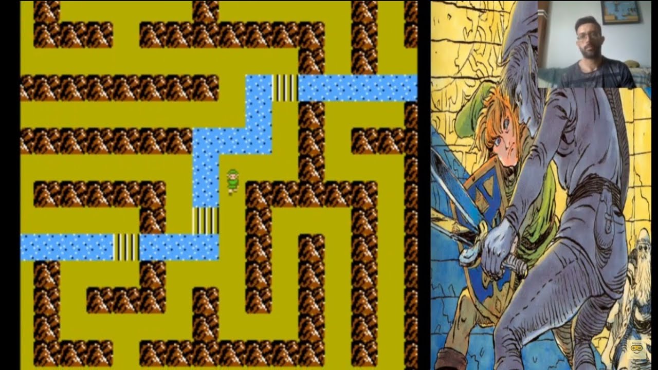 008 Zelda II: The Adventure of Link - Nabooru / Darunia / Maze Island ...