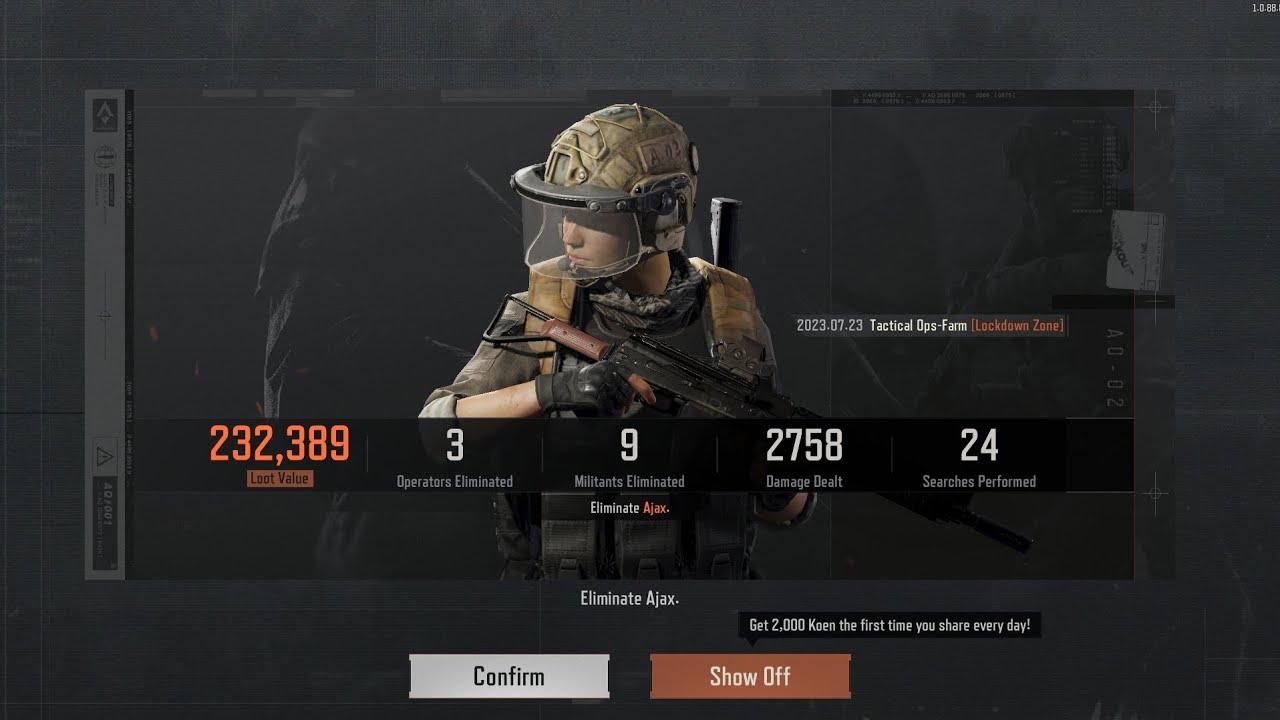 How to Earn some Koen in Arena Breakout Without going on a Raid ...