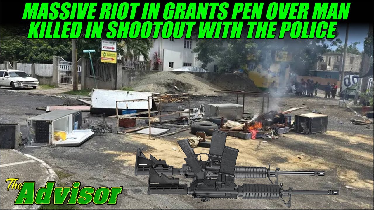 Riot in Grants Pen this morning over gunman, Jadean Gooden, who was ...