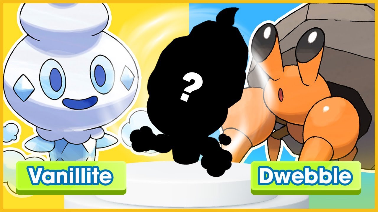 Pokemon Fusion | Vanillite + Dwebble | pokemon infinite fusion ...