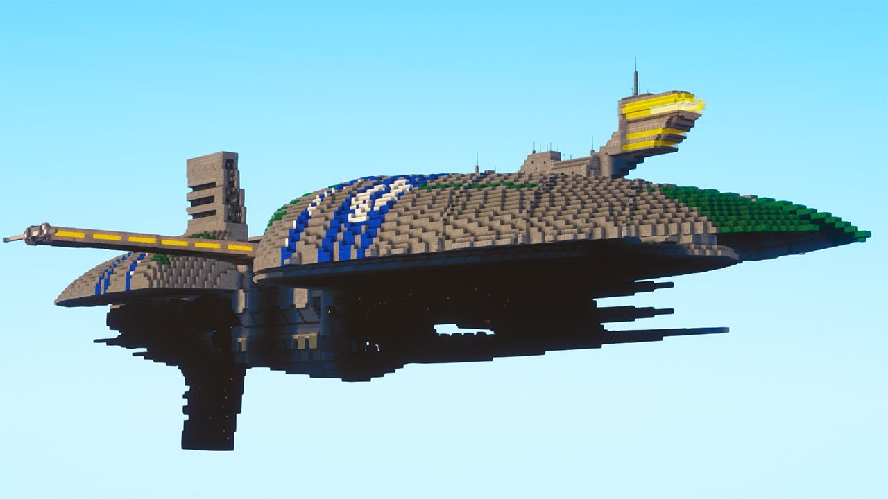 Designing A Mega Base in Modded Minecraft [275+ Blocks Long] - YouTube