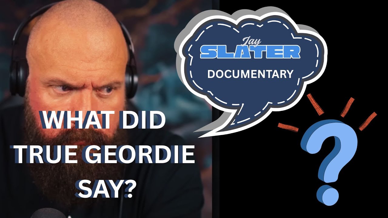 WHAT DID TRUE GEORDIE SAY? JAY SLATER DOCU - YouTube