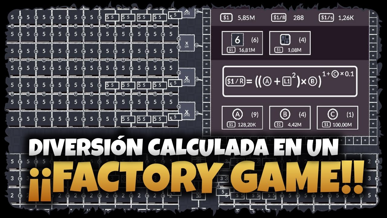 Factorio de matemáticas ¡Factory game! | Node Math - YouTube