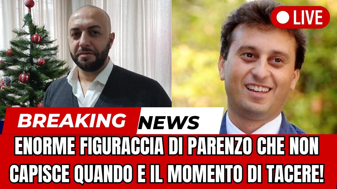 CHE FIGURACCIA PARENZO CONTRO GRIESI:NON RIESCE A CAPIRE QUANDO E IL ...