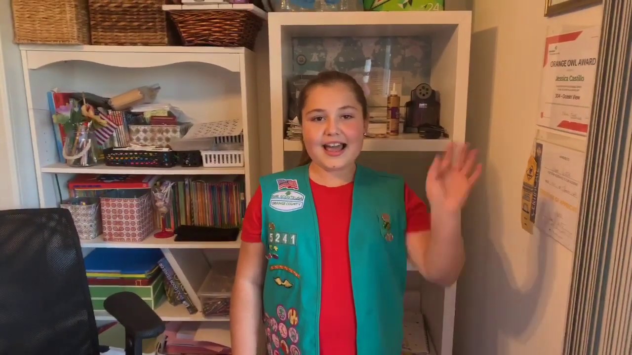 Girl Scout Promise in American Sign Language - YouTube