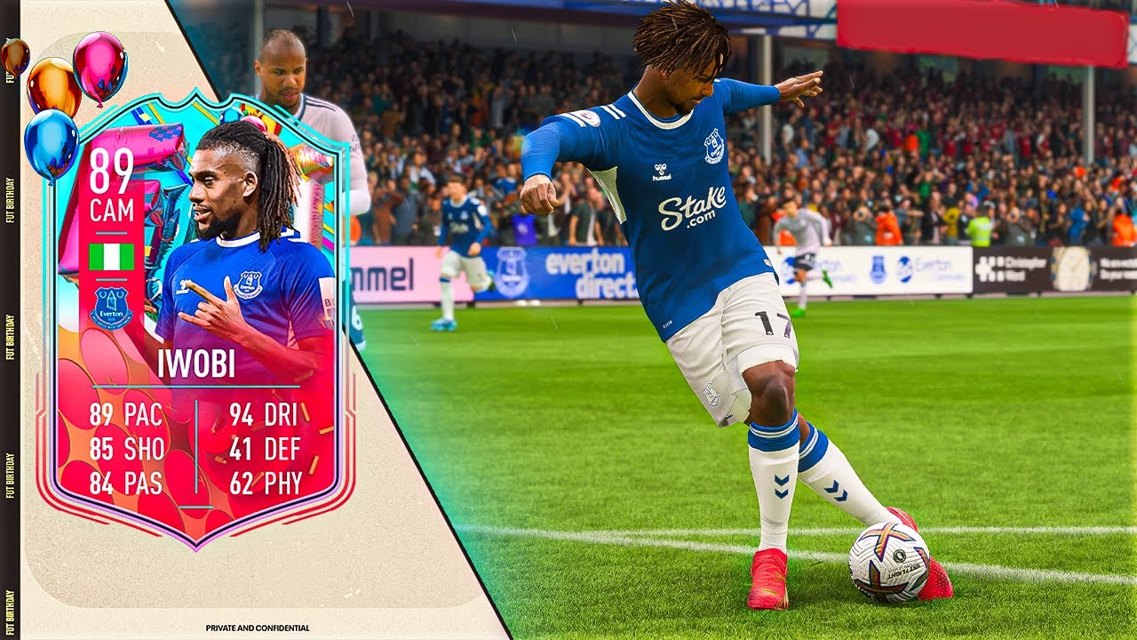 89 FUT Birthday Iwobi Player Review! HE'S INSANE! Fifa 23 Ultimate Team ...