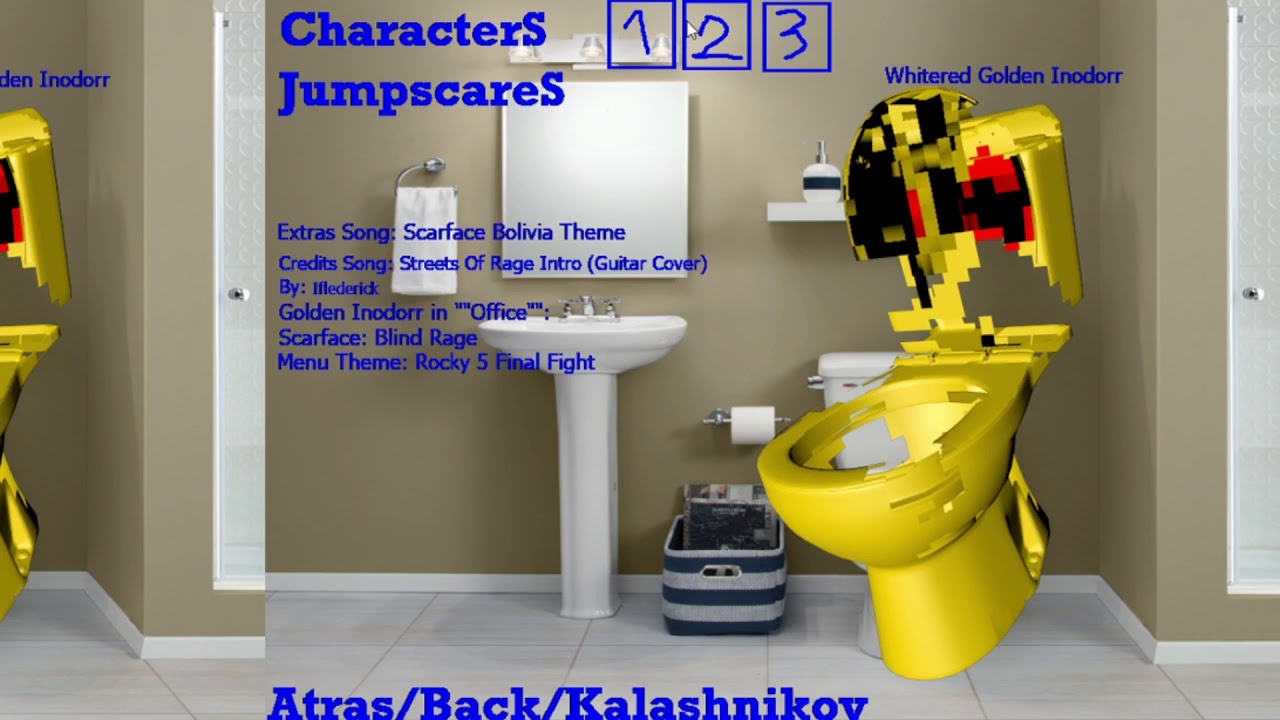 Jugando Five Nights At Baño 2(FNAB2) - YouTube