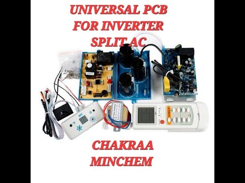 UNIVERSAL PCB FOR INVERTER SPLIT AC| INVERTER PCB| UNIVERSAL - YouTube