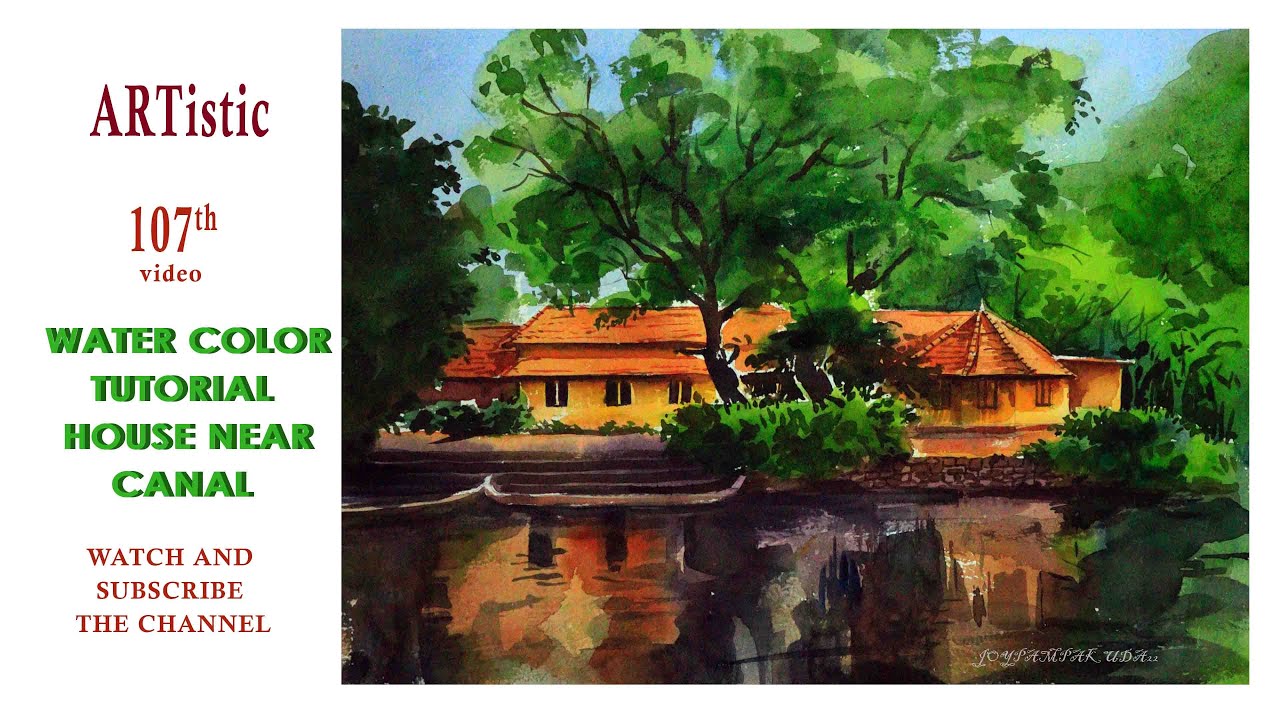 water color tutorial - YouTube