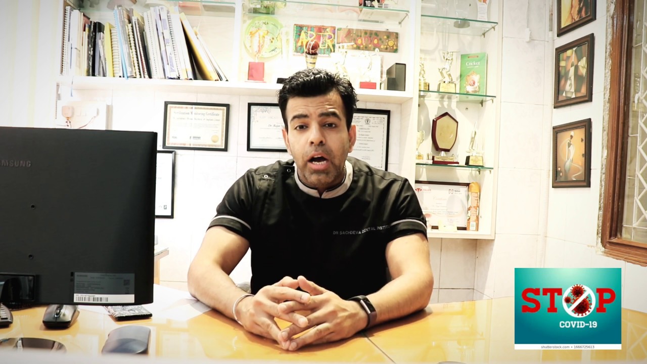 The Pandemic and the Dentist by Dr.Rajat Sachdeva - YouTube