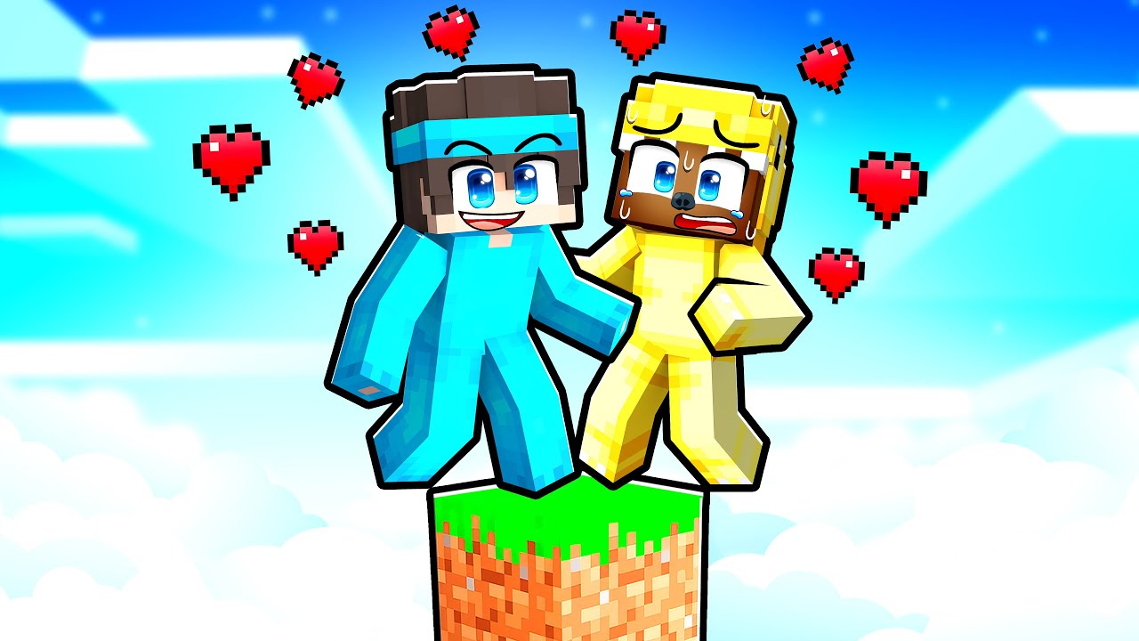 Eli is LOCKED on a ONE CHUNK With a CRAZY BEAR in Minecraft! - YouTube