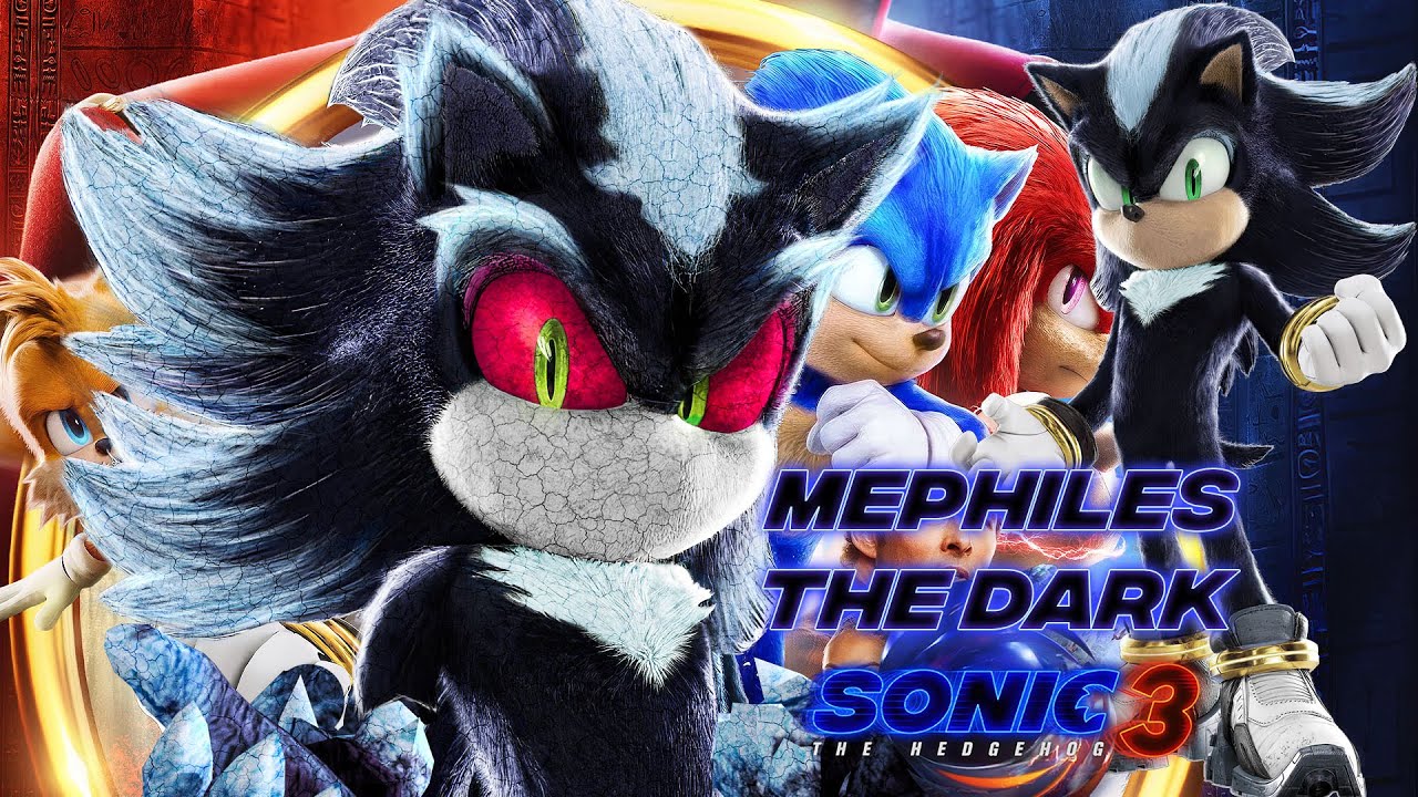 Mephiles The Dark - Sonic the Movie 3 SpeedEdit - YouTube