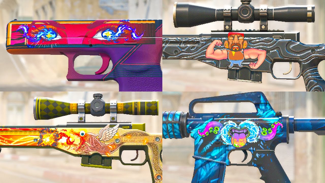 NEW STICKER COMBOS ARE🔥- CS2 COMMUNITY IS COOKING INSANE WILD CRAFTS🔥 ...