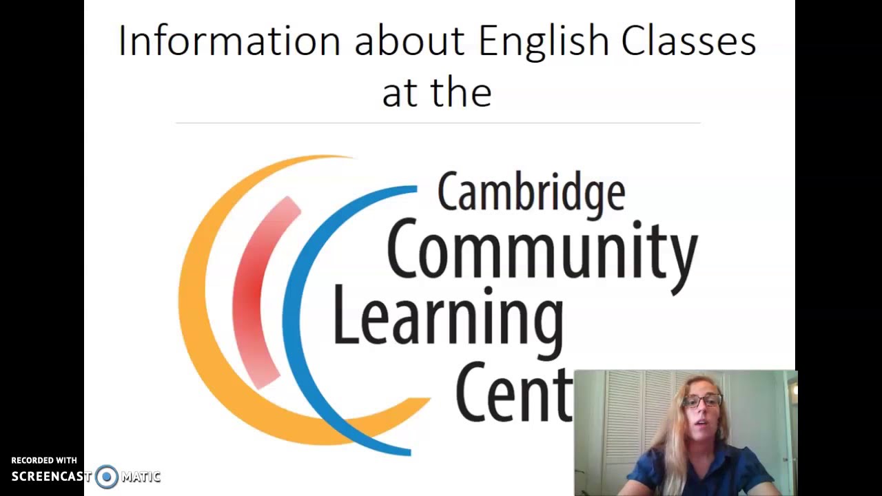More Information about English Classes at the CLC - 2 of 2 videos - YouTube