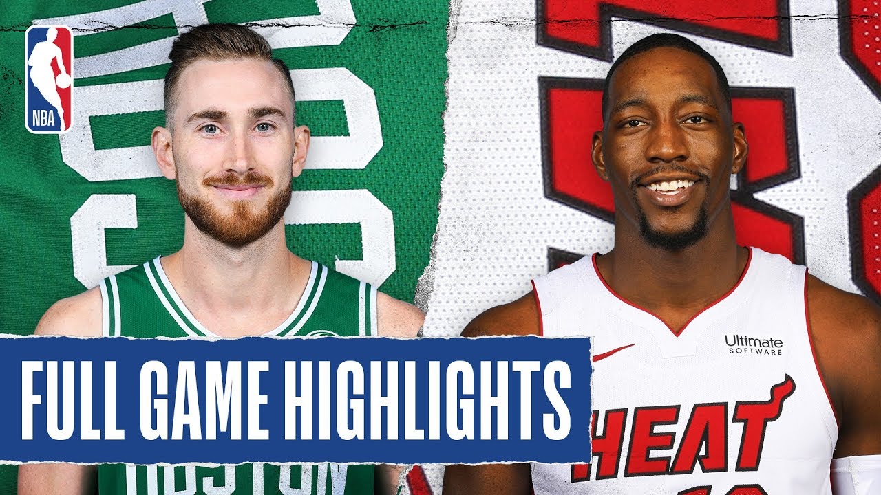 CELTICS at HEAT | FULL GAME HIGHLIGHTS | January 28, 2020 - YouTube