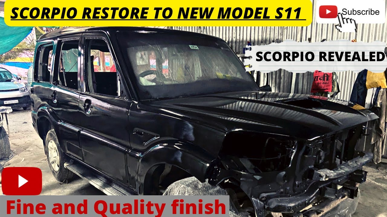 | Old Mahindra Scorpio Converted To New Model s11 | @AR_Automobiles # ...