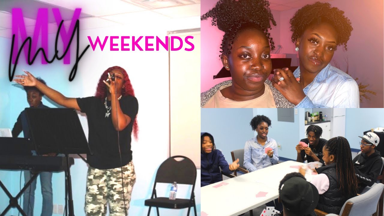 VLOG|| How my weekends usually go..| work + more - YouTube