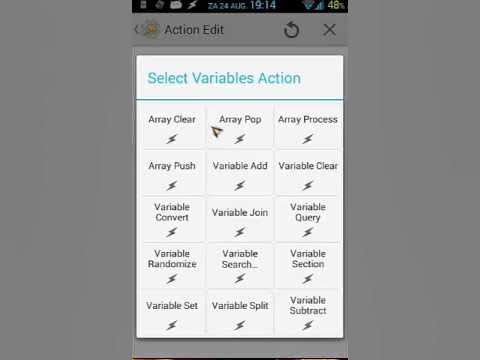 Tasker tutorial: how to work with %TIMES variable - YouTube
