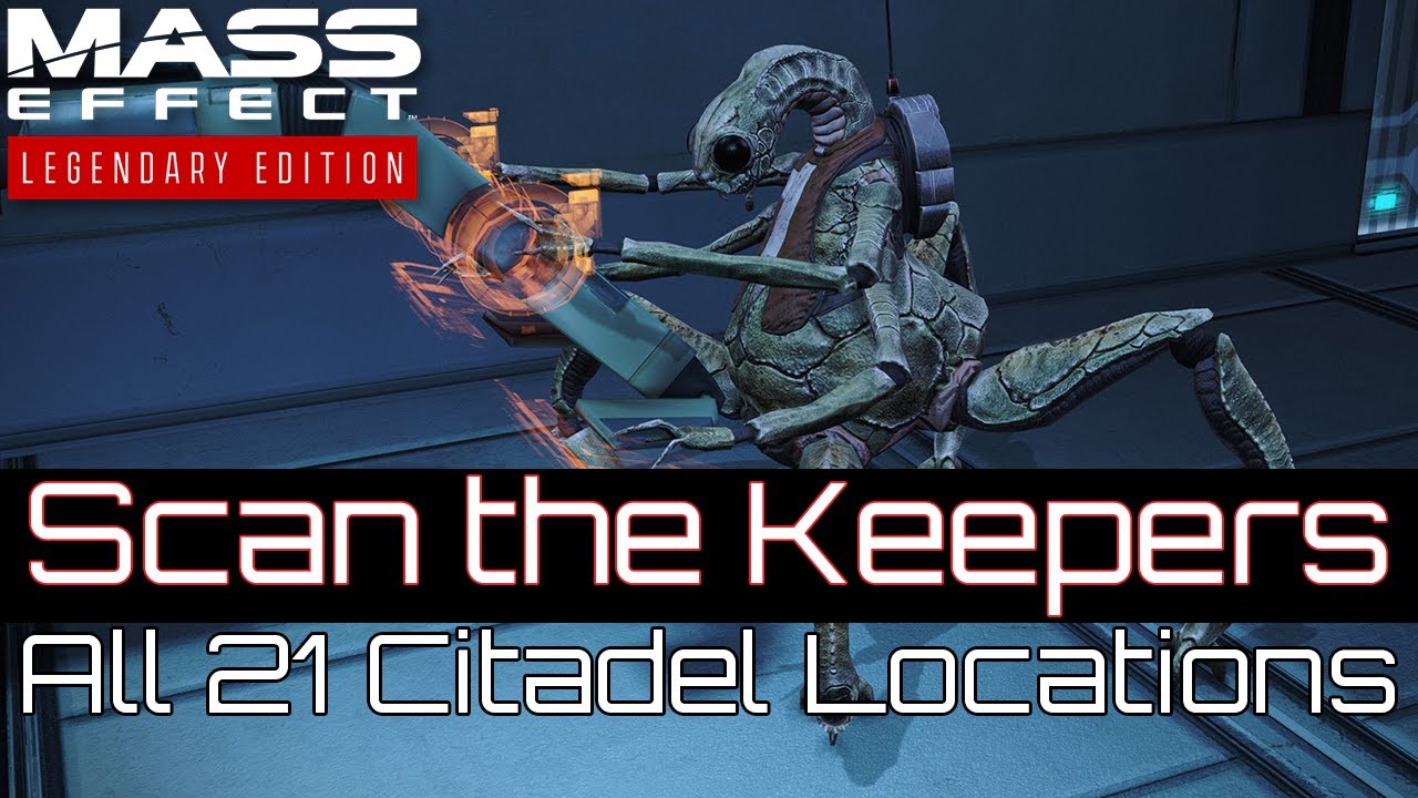 Mass Effect Legendary Edition | ALL SCAN THE KEEPERS LOCATIONS!!! - YouTube