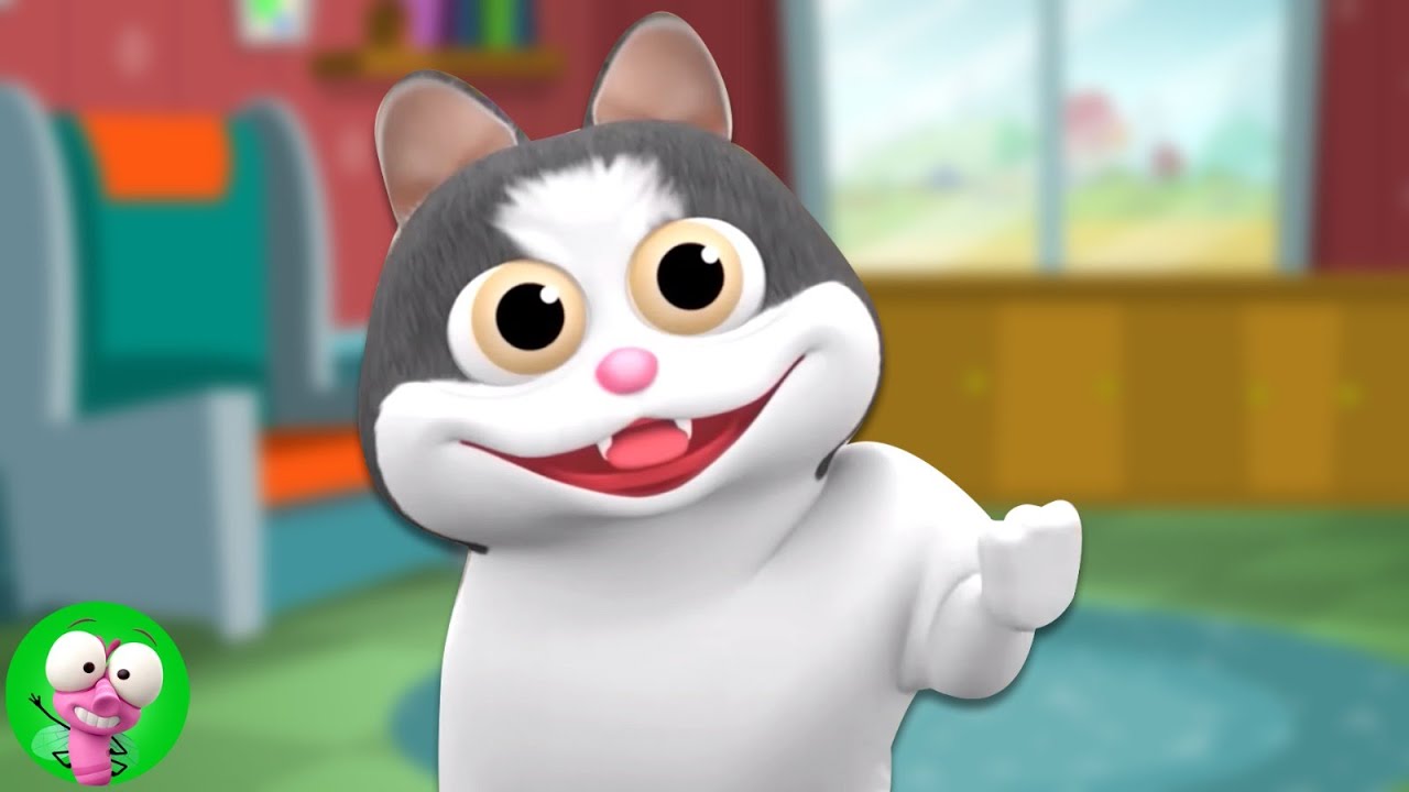 म्याऊं म्याऊं बिल्ली करती, Meow Meow Billi Karti, Hindi Nursery Rhyme ...