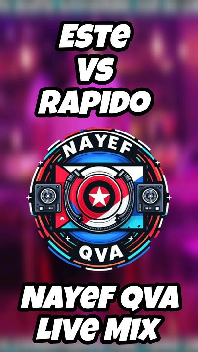 Este vs Rapido - El Alfa ft Nfasis vs Dei V ft Cris Mj (Nayef Qva Live Mix) - YouTube