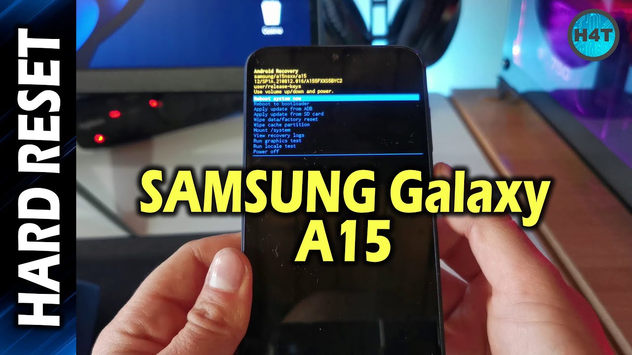 HARD RESET Samsung Galaxy A15 – Ripristino di Fabbrica - YouTube