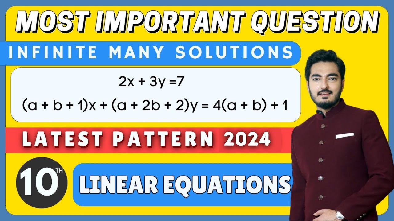 Linear Equations Class 10th Chapter 3 Most Important Question linear-equations-class-10th-chapter-3-most-important-question