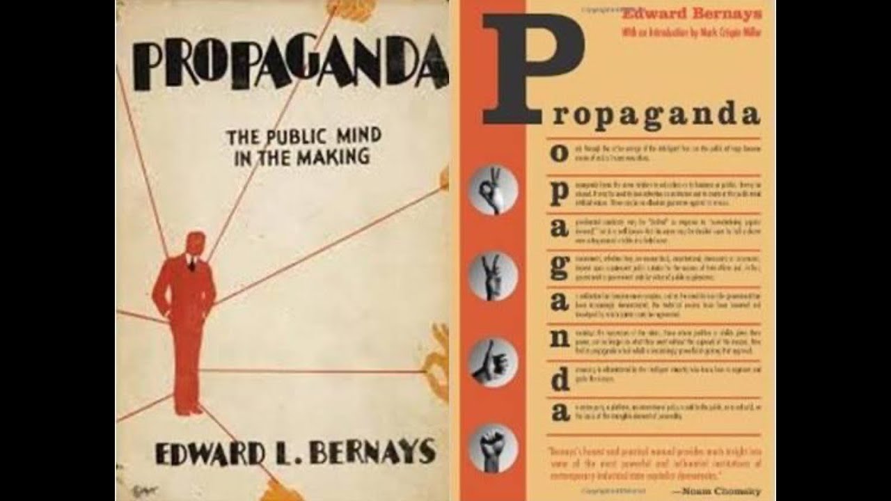 You Should Study Edward Bernays And His Book "Propaganda" - YouTube