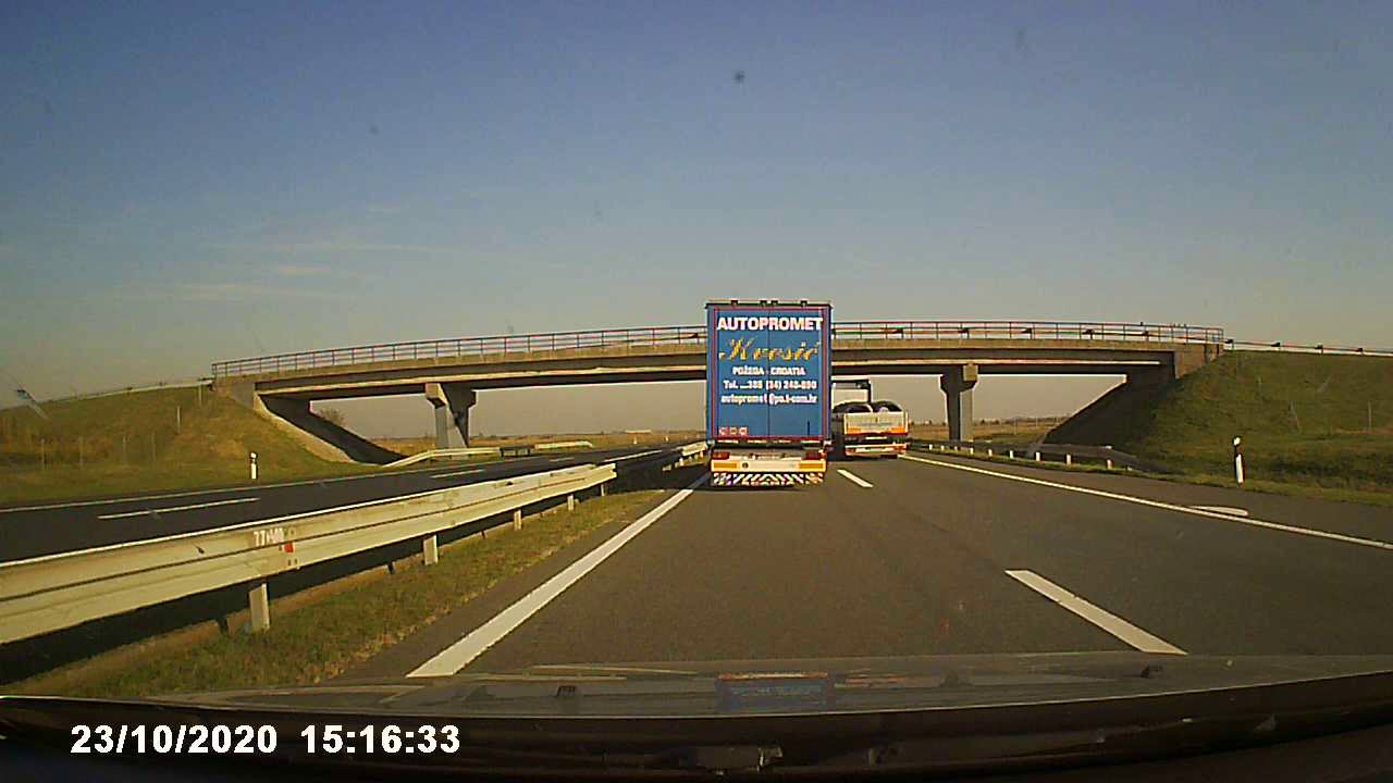 Autoput "Bratstvo i Jedinstvo" Zagreb - Beograd dio E70 Ruma - Beograd ...