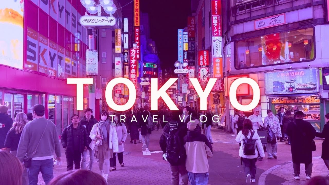 Tokyo Nightlife and Shopping - YouTube
