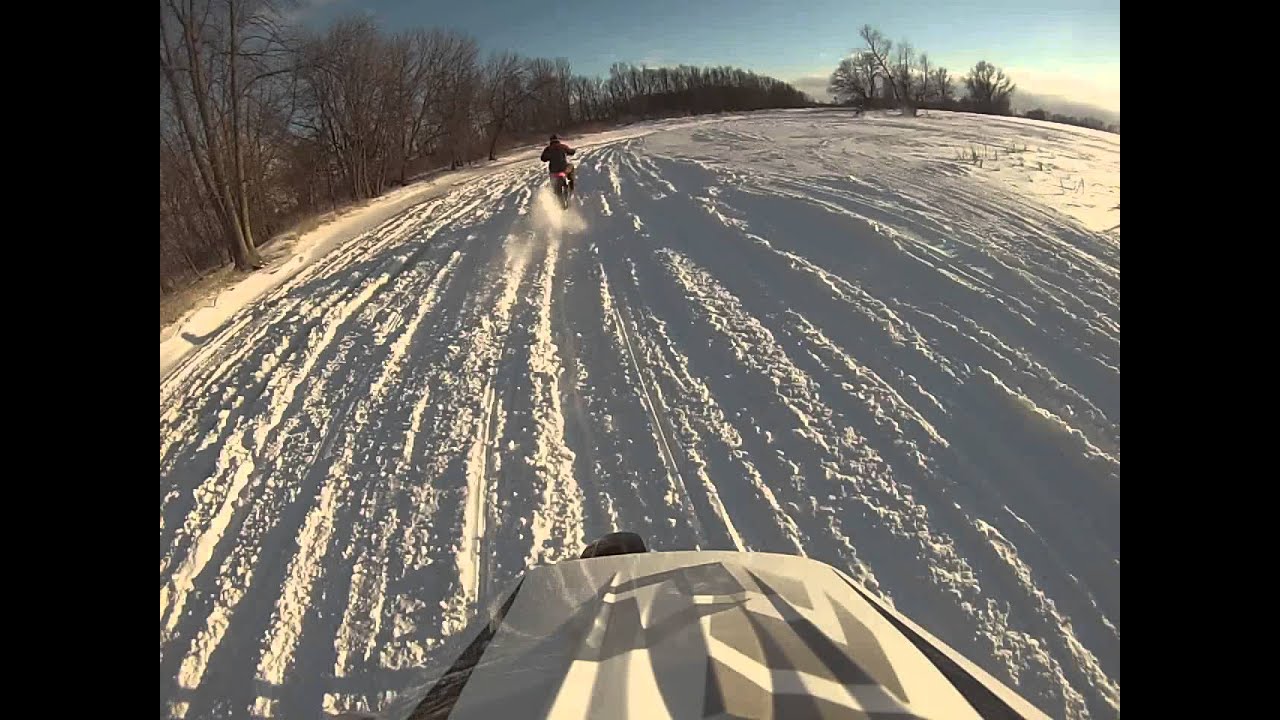 1/25/14 Kawkawlin River Ride - YouTube