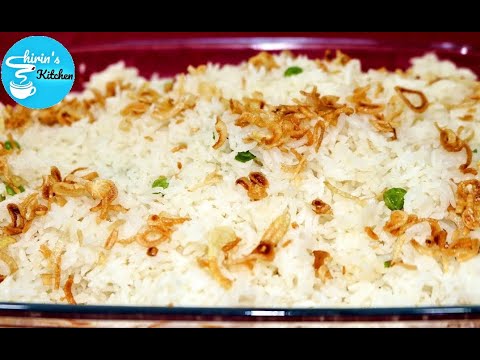 ঝরঝরে প্লেইন পোলাও (টিপসসহ) || Jhorjhore Plain Polaw Recipe || Bangla ...