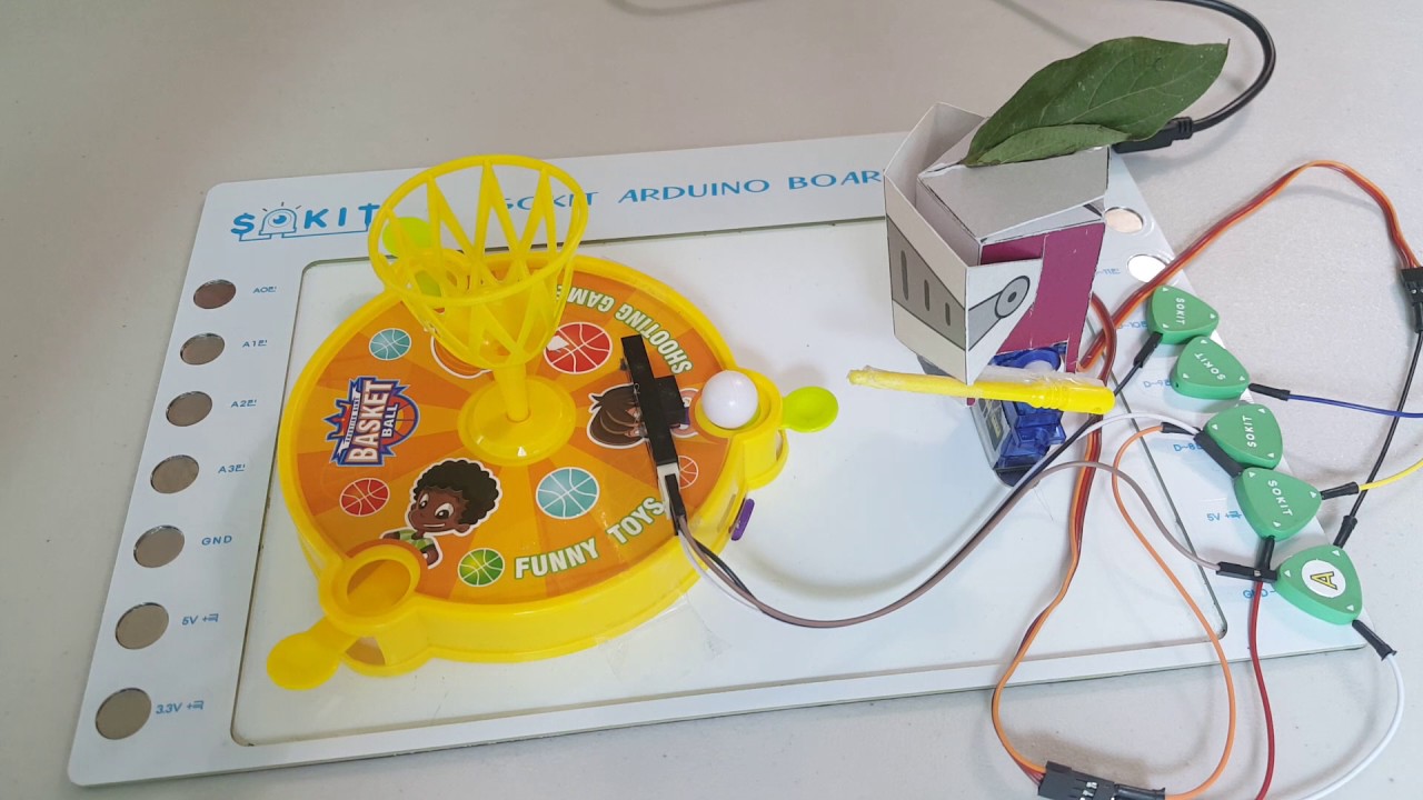 아두이노 작품근접 센서를 이용해 농구 게임 만들기arduino Youtube