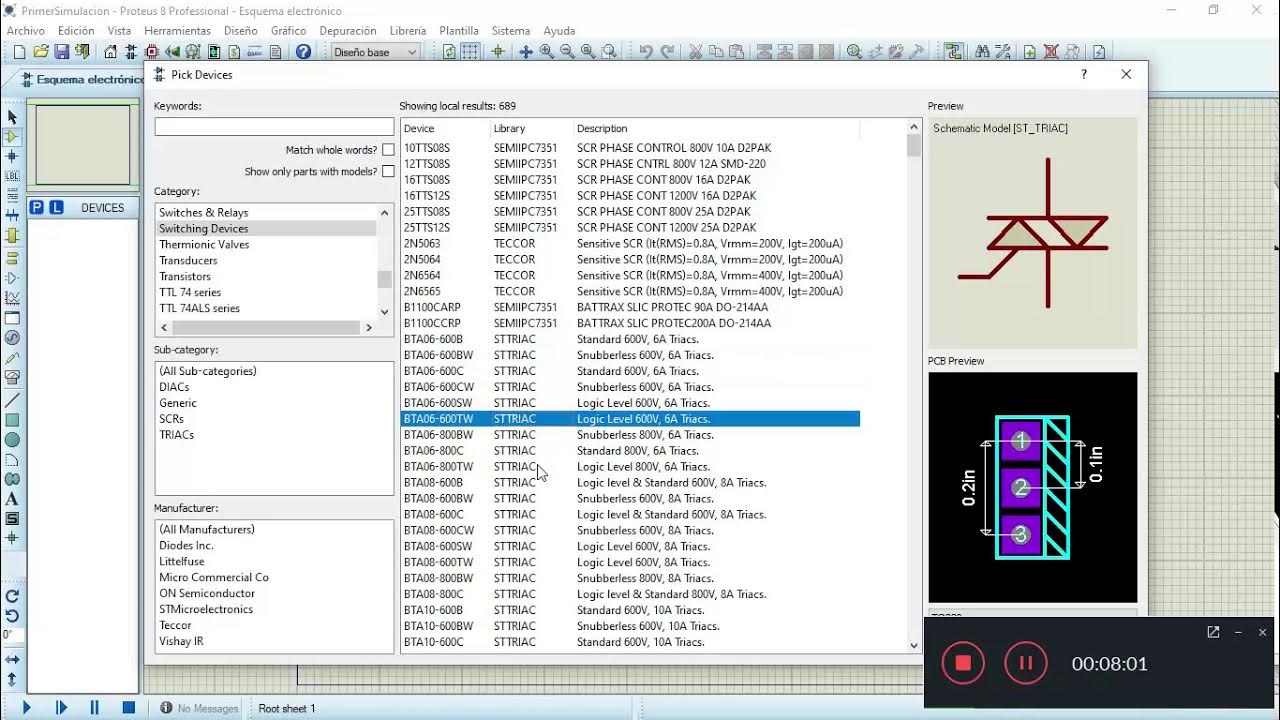 Tutorial Proteus 8 Professional - YouTube