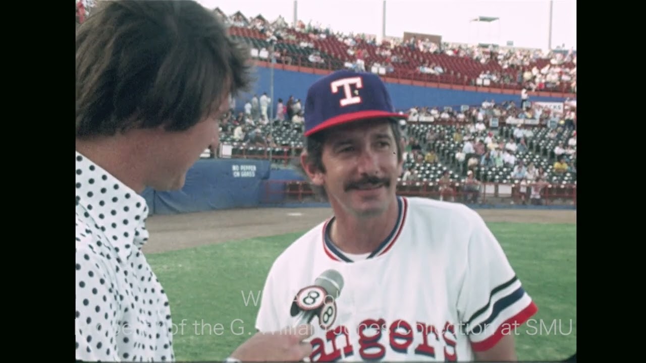 Texas Rangers Manager Billy Martin Discusses Coaching Gaylord Perry ...