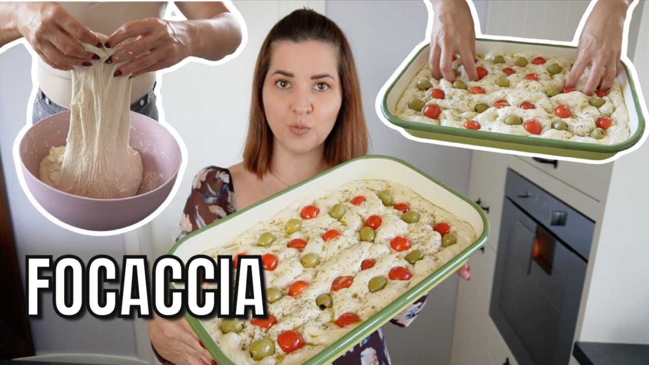 FOCACCIA | RECEPT | mama 4 djece | - YouTube