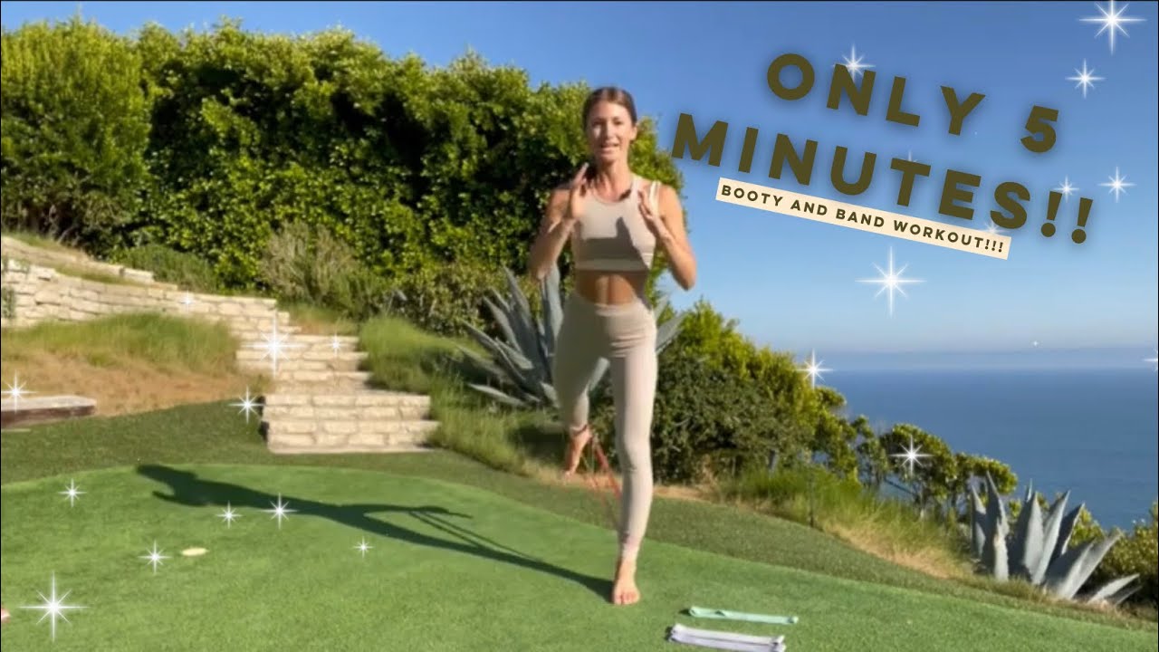 10 Min Booty And Band Workout Youtube