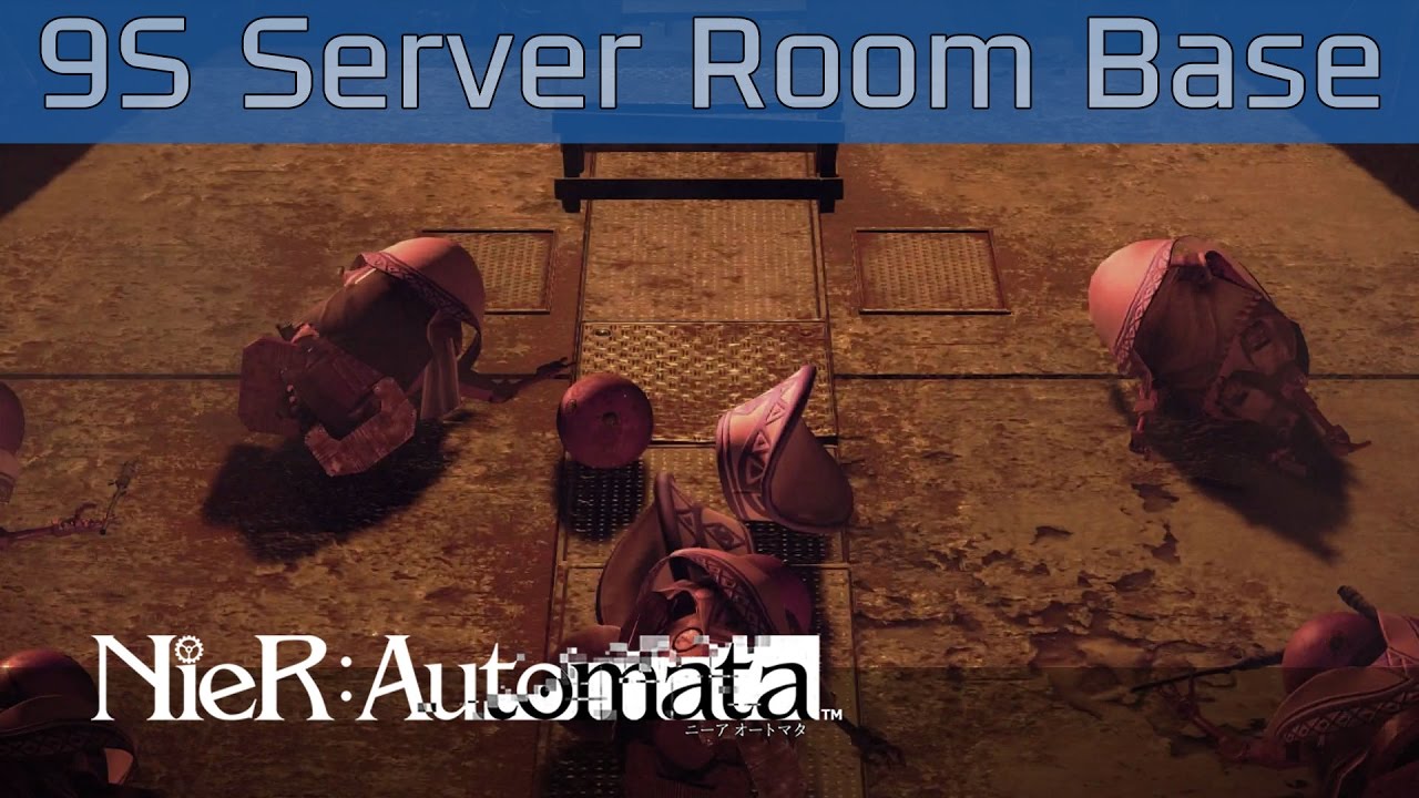 Nier: Automata - 9S Server Room Base Walkthrough [HD 1080P/60FPS] - YouTube