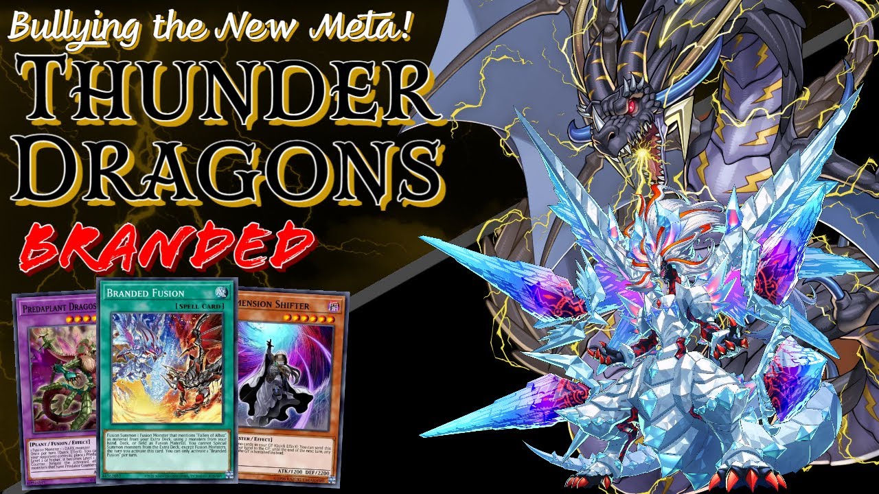 Yu-Gi-Oh! Master Duel | Branded Thunder Dragon's abusing the New Meta!! - YouTube
