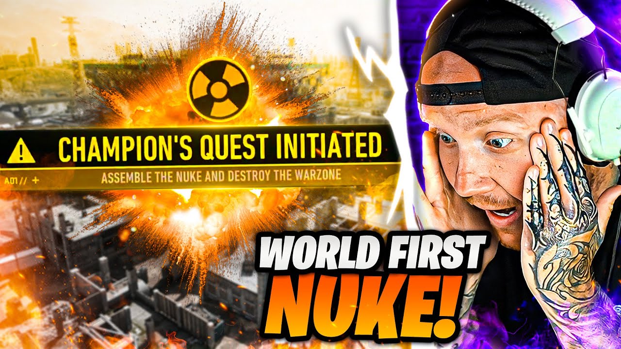 TIMTHETATMAN REACTS TO WORLD FIRST NUKE IN WZ3 - YouTube