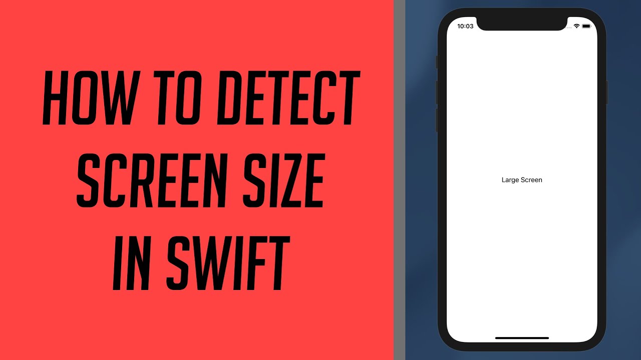 How To Detect Screen Size In Swift YouTube How To Detect Screen Size In Swift YouTube