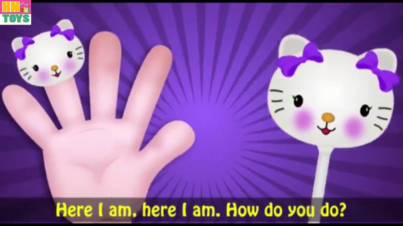 #Hello Kitty lollipop,#Finger Family Nursery Rhymes Lyrics,#HN Kids ...