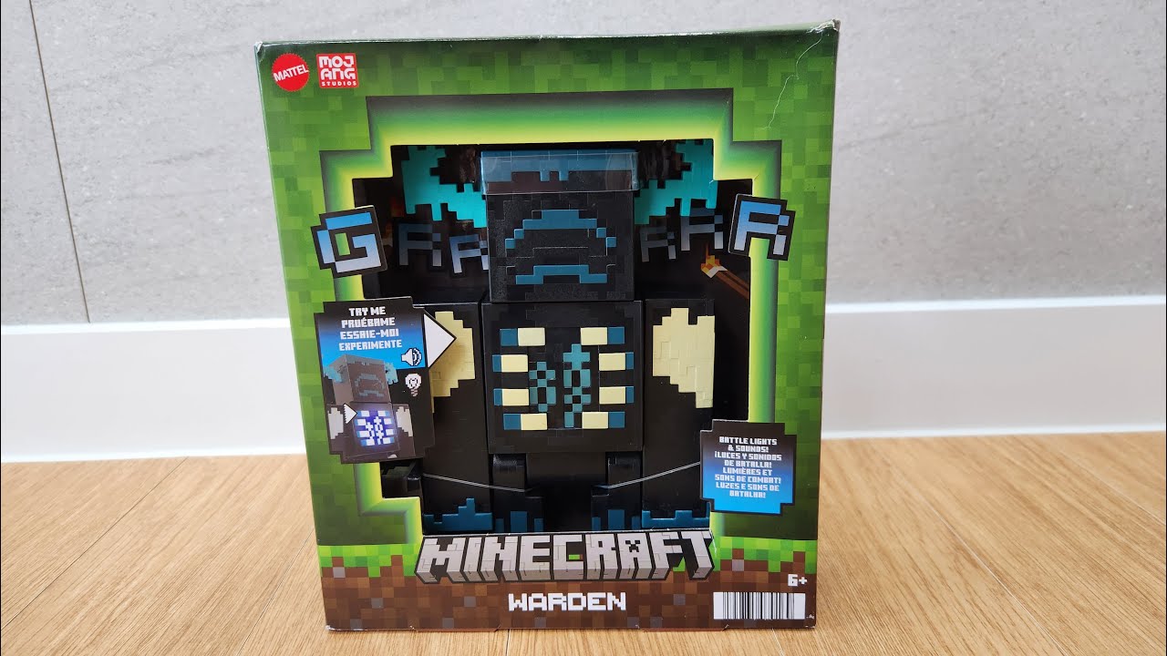 [마인크래프트] 워든 피규어 Minecraft warden figure - YouTube