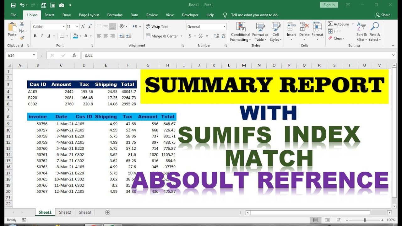 How To Create A Summary Report YouTube how-to-create-a-summary-report-youtube