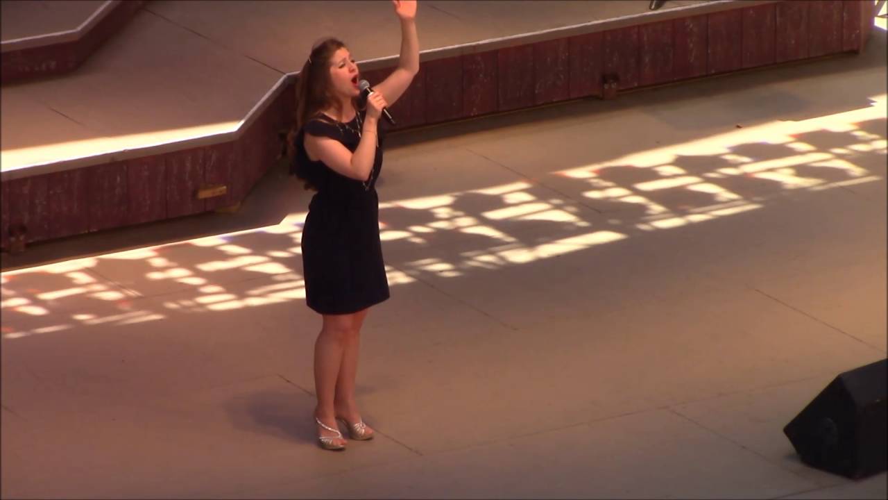 CASSANDRE HAYGOOD @ Silver Dollar City "To GOD Be The Glory" - YouTube